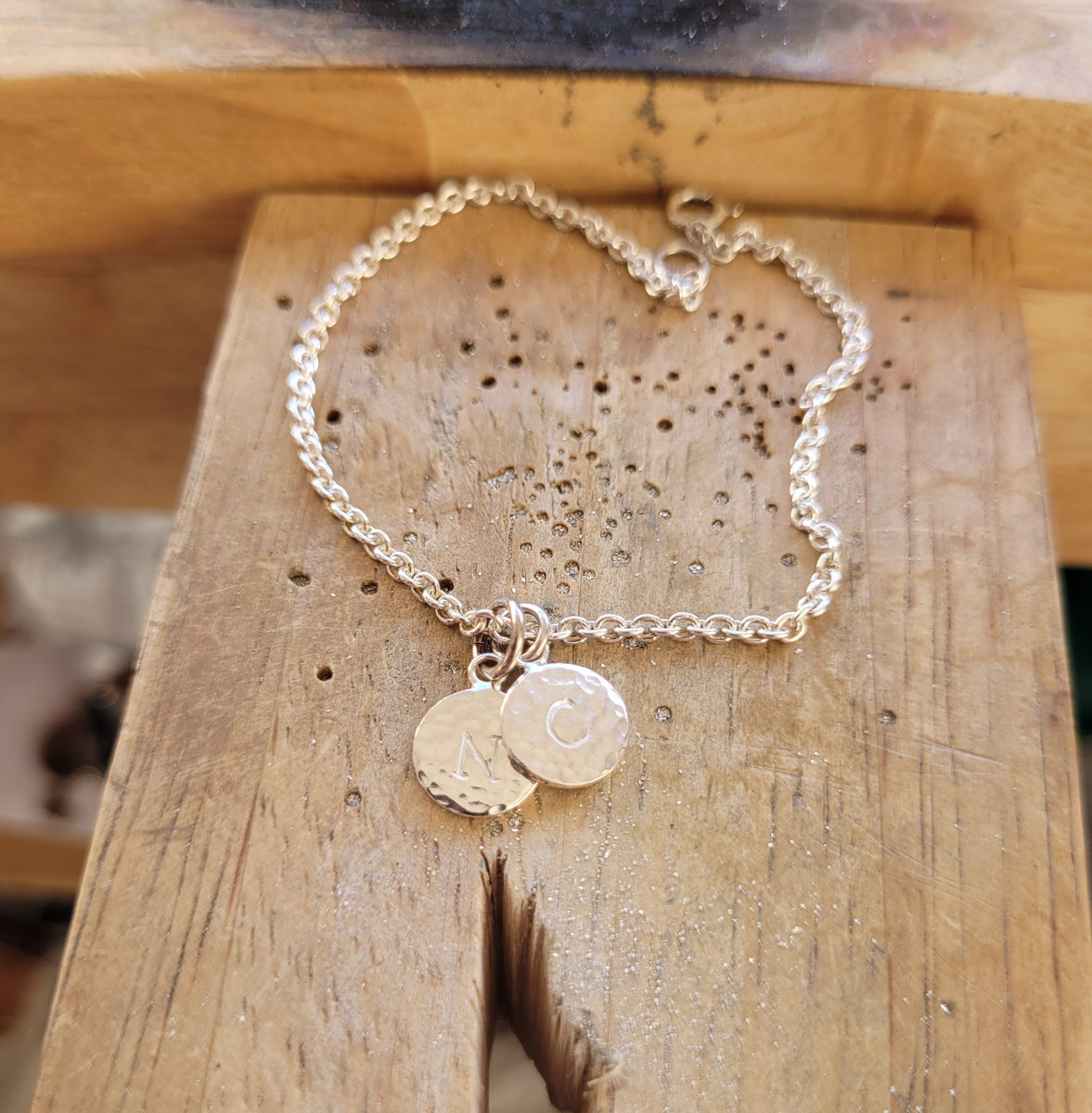 Hand Stamped Initial Jewellery – Godessa Jewellery