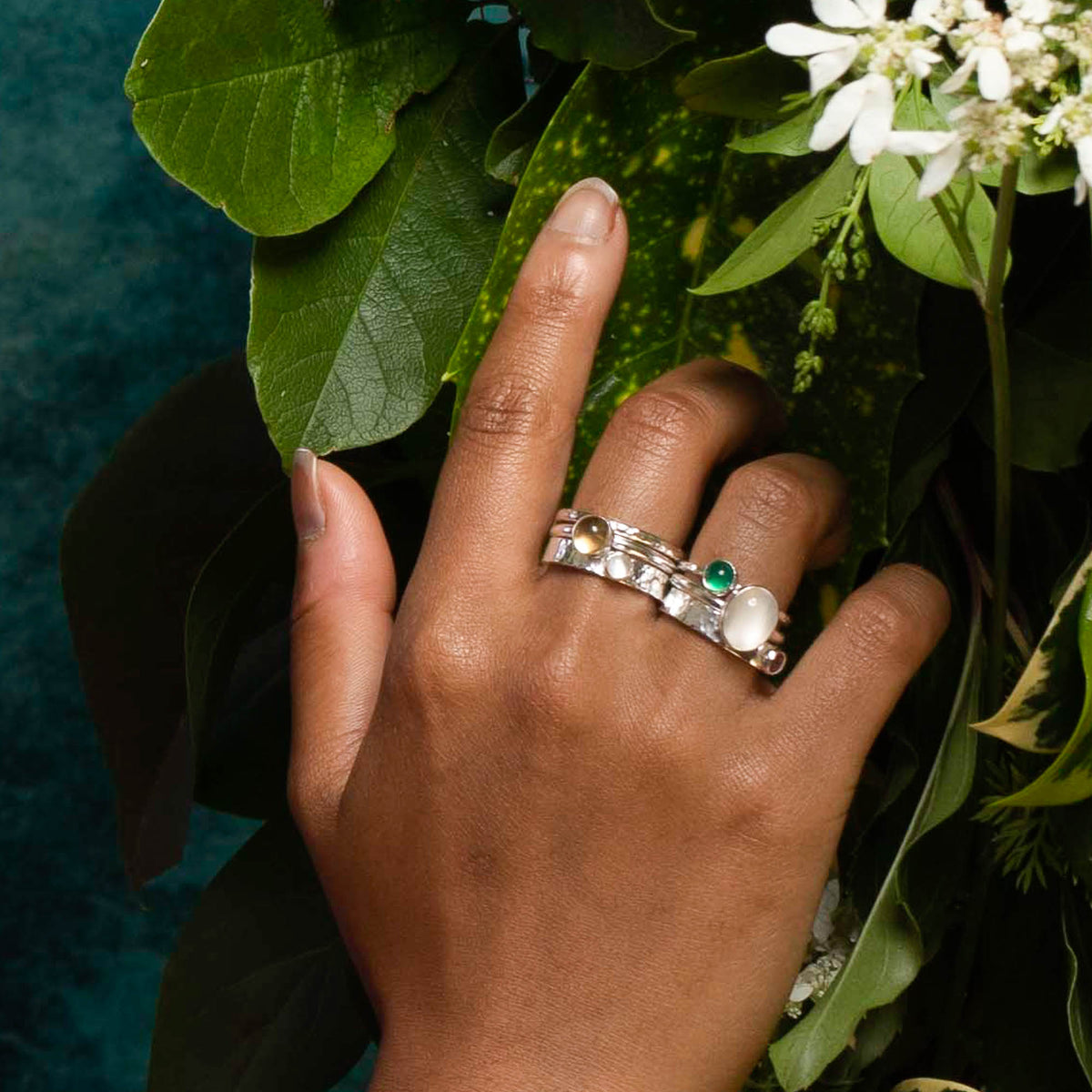 Lakshmi Citrine Smooth Ring – Godessa Jewellery
